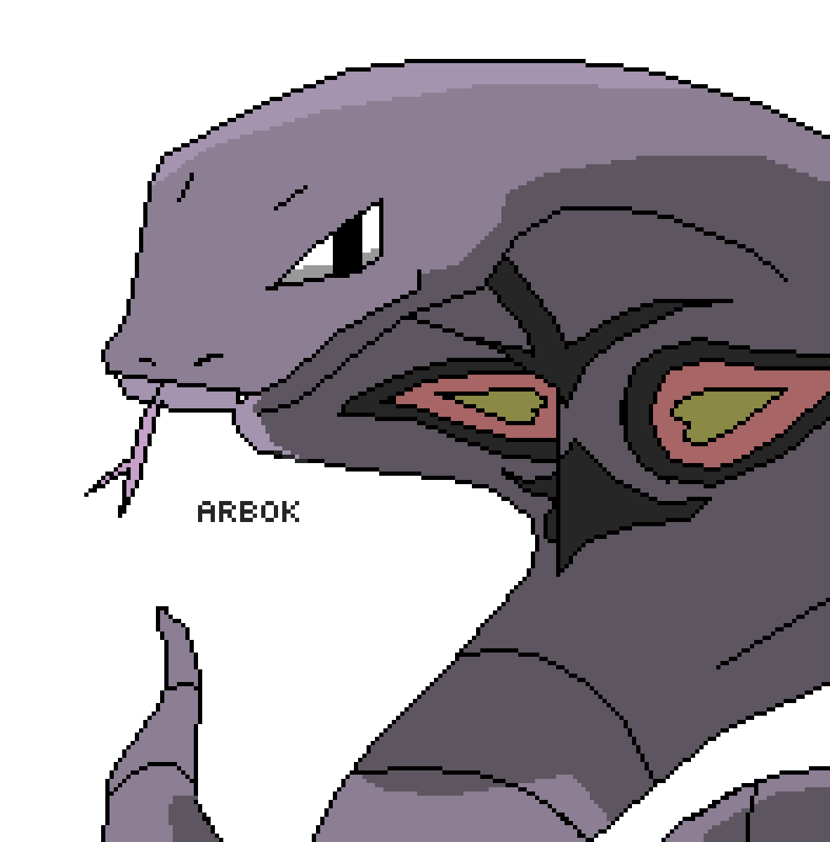 Pixilart - arbok by phantomu