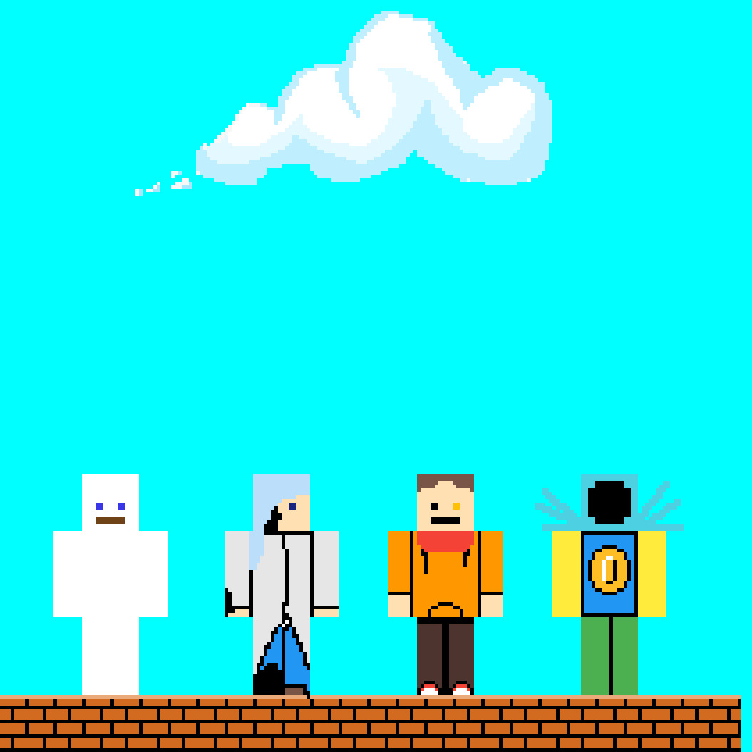 Pixilart - minecraft collab by pixlekid