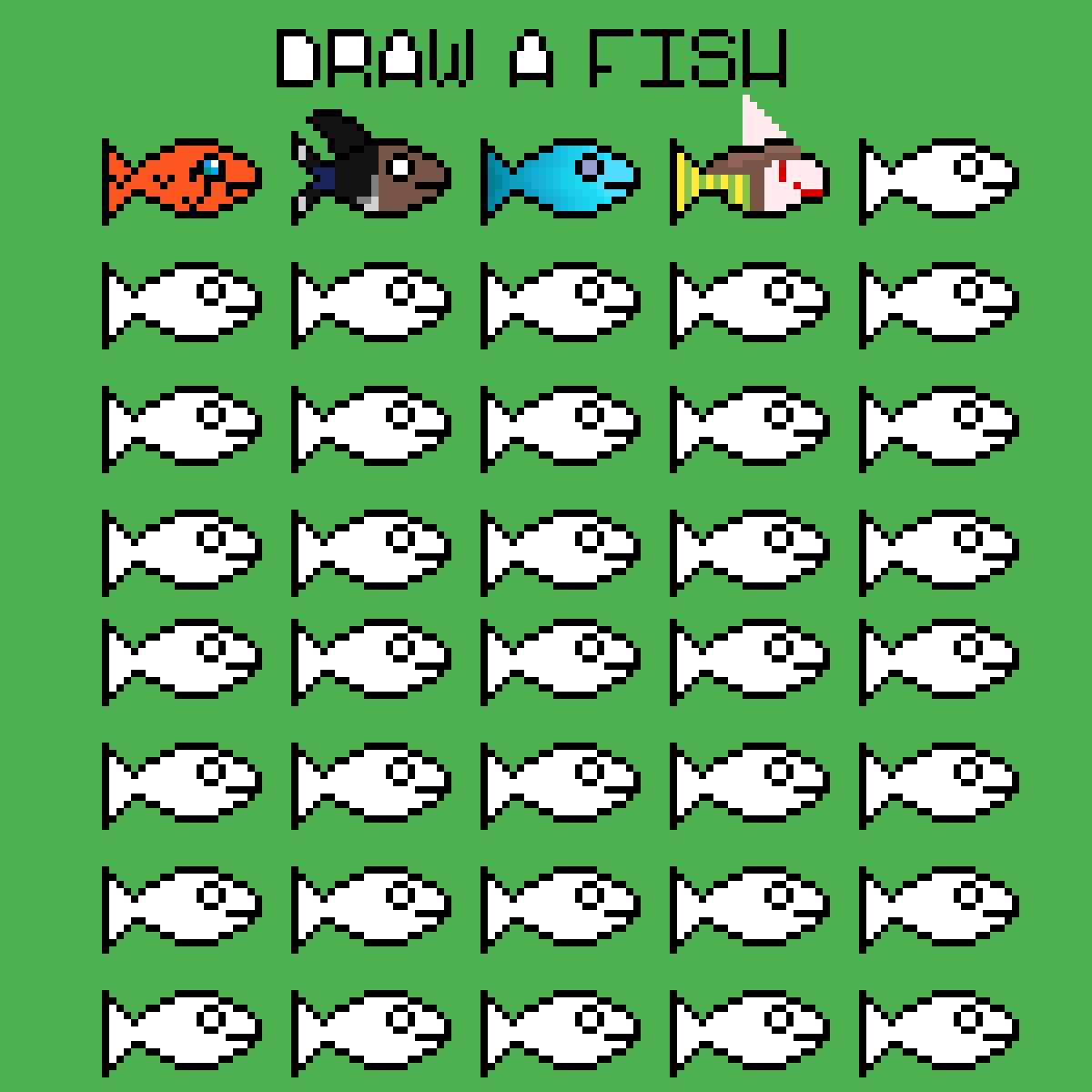 Pixilart - Chara fish is mene by Cringe-Drawings