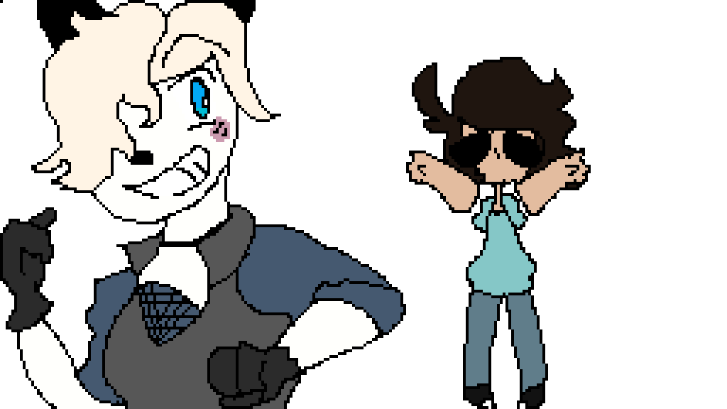 Pixilart - Draw ur oc dancing ^^ by Bee-juice