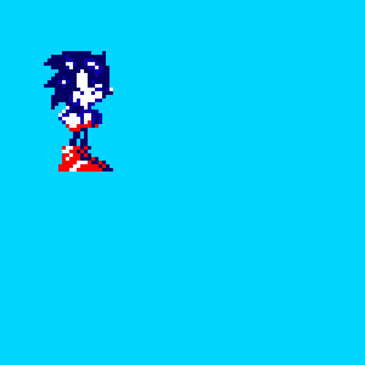 Pixilart - sonic nes remake by RafaStudios2026