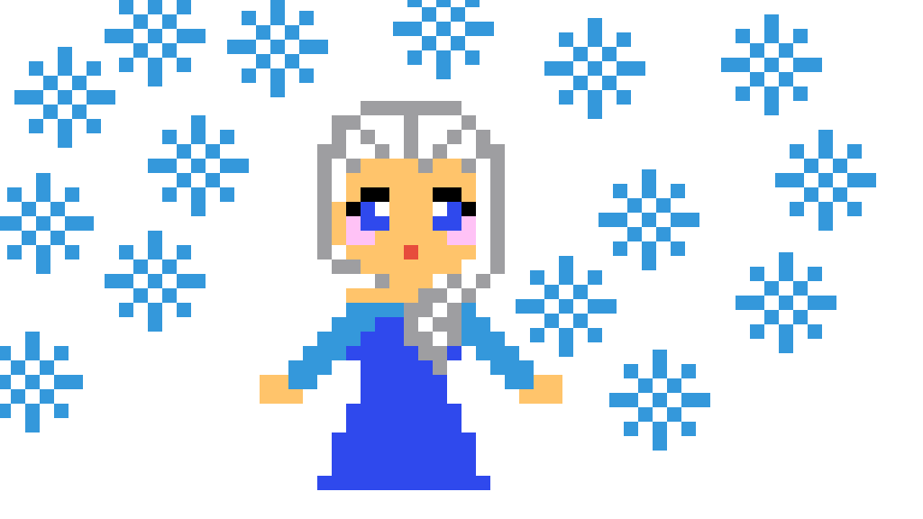 Pixilart - Elsa by LOOCOBR