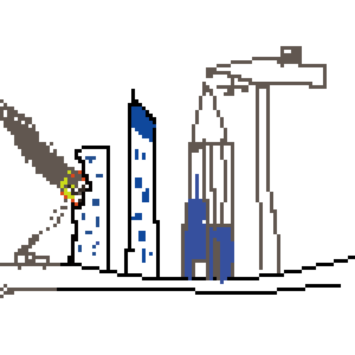 Editing pixel city - Free online pixel art drawing tool - Pixilart