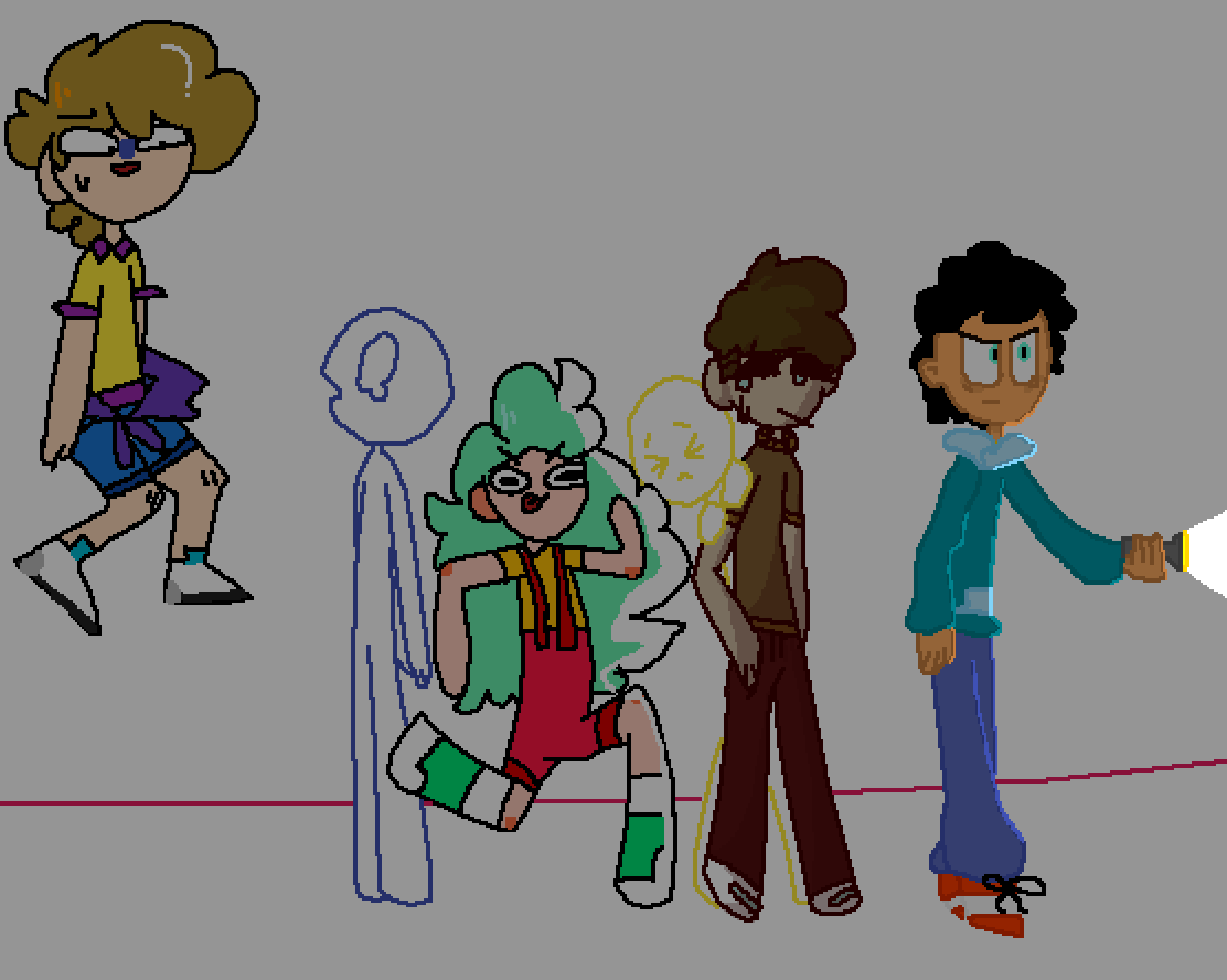 Pixilart - Haunted Camp by TheatreOfIdiots