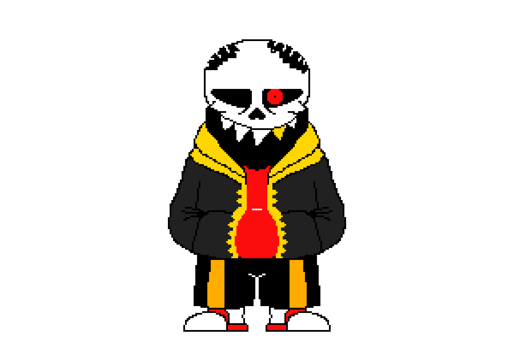 Pixilart - Fell Sans Got Infected by Insane-Artist