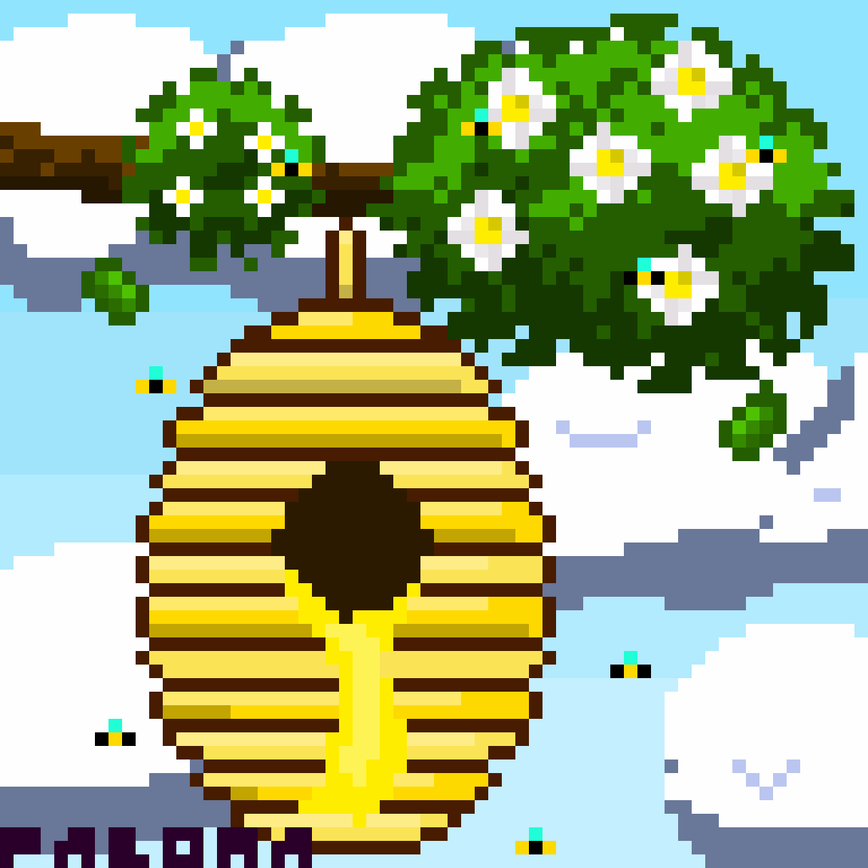 Pixilart - Beehive gif by PalomaGarrinhas