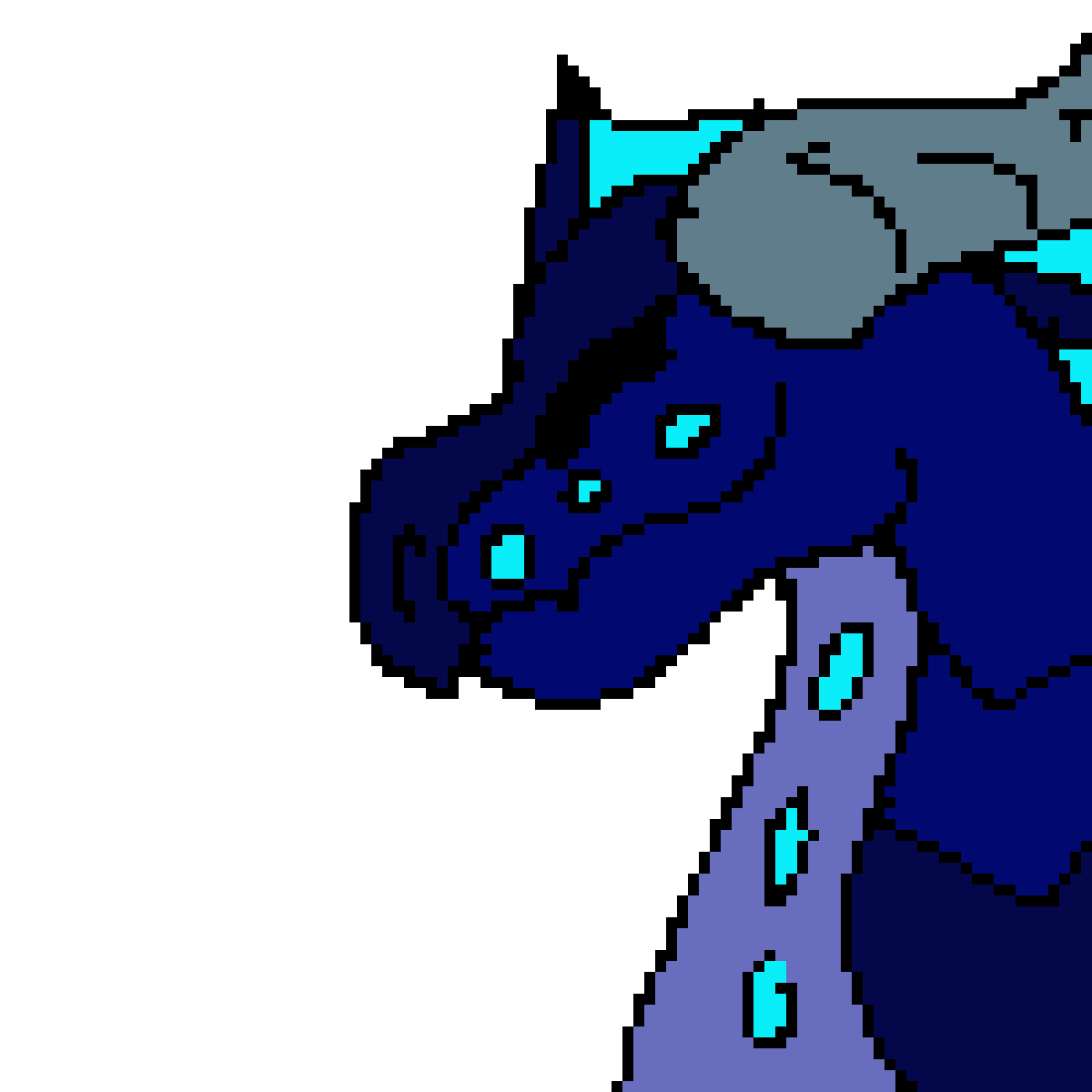 Pixilart - SeaWing Glow by ShadowKiller160