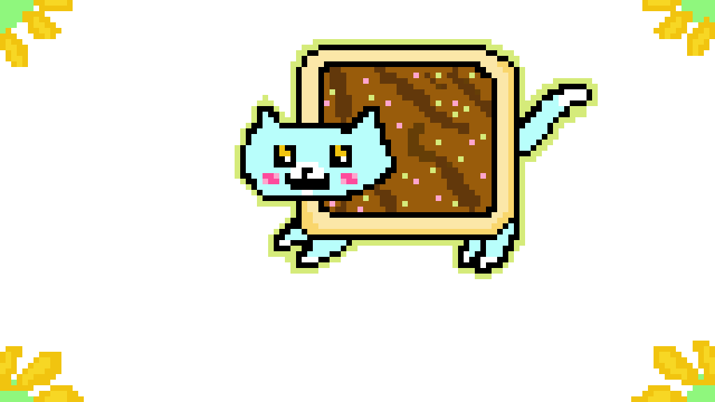Editing Nutella Cat - Free online pixel art drawing tool - Pixilart