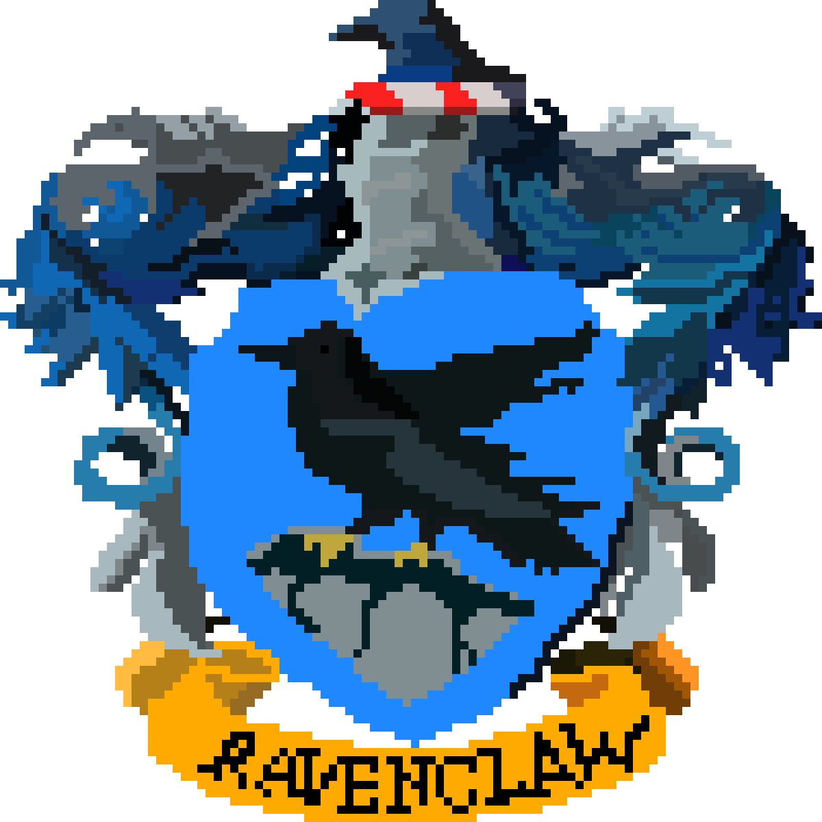 Pixilart - Ravenclaw Logo by The-Antagonist