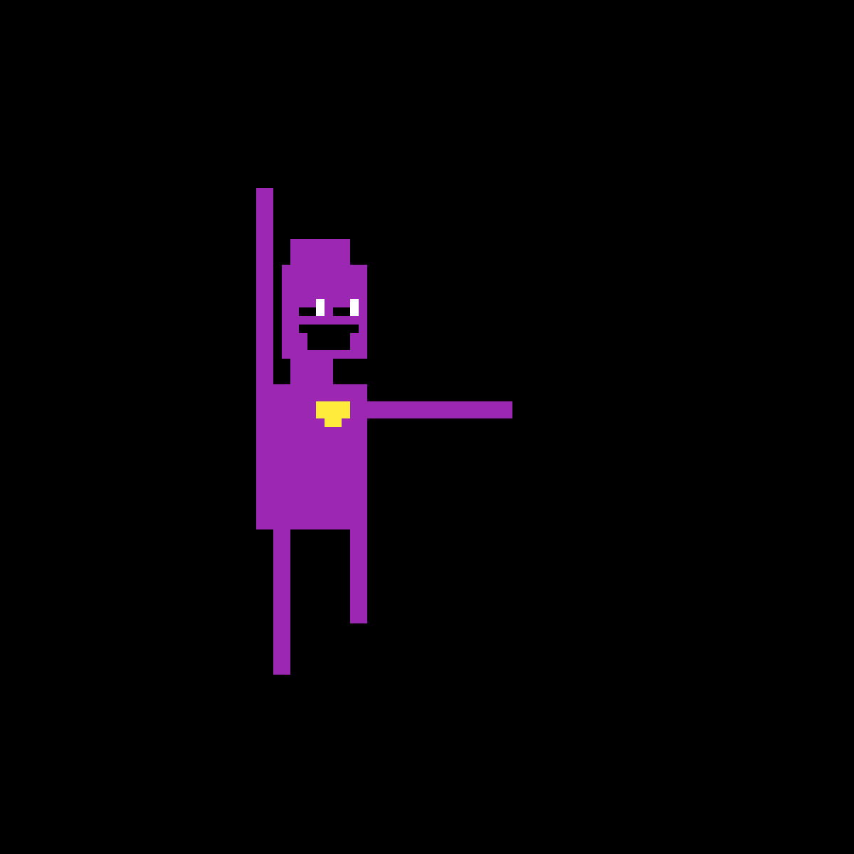 Pixilart - purple guy by JGgames