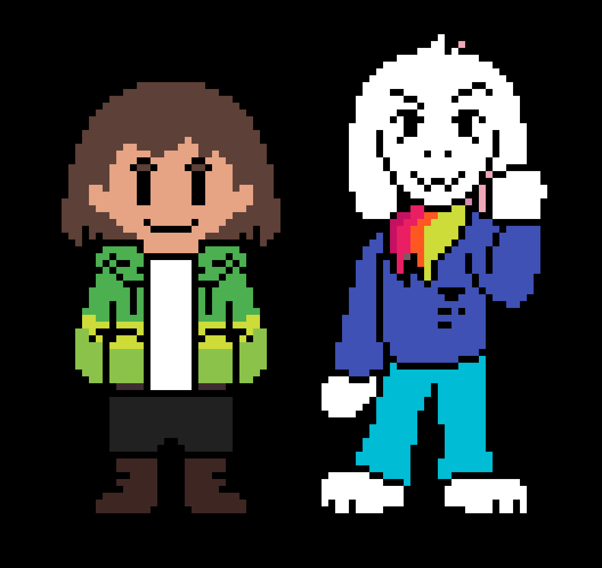 Pixilart - storyshift color sprite by dj-mxtias