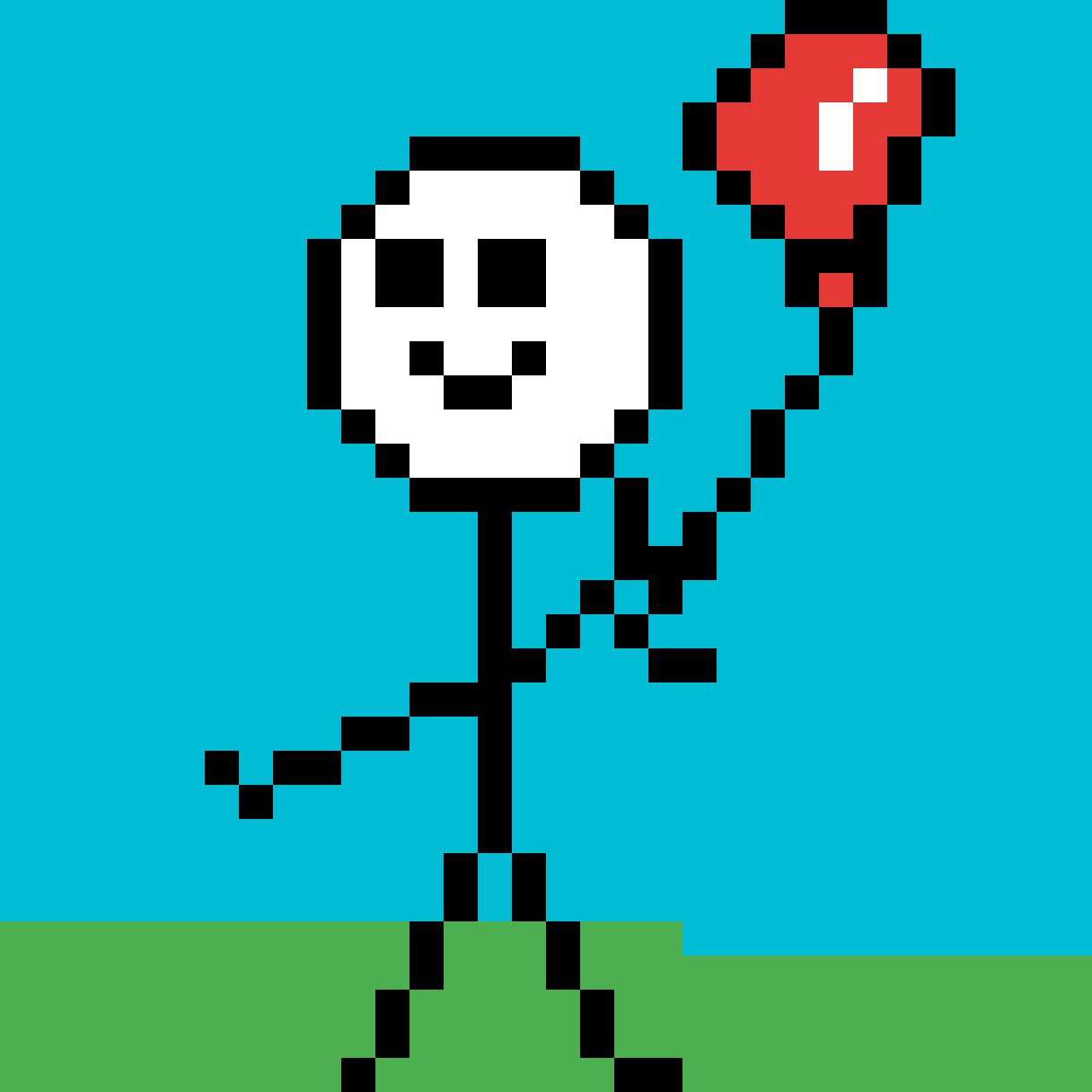 Editing stick man - Free online pixel art drawing tool - Pixilart