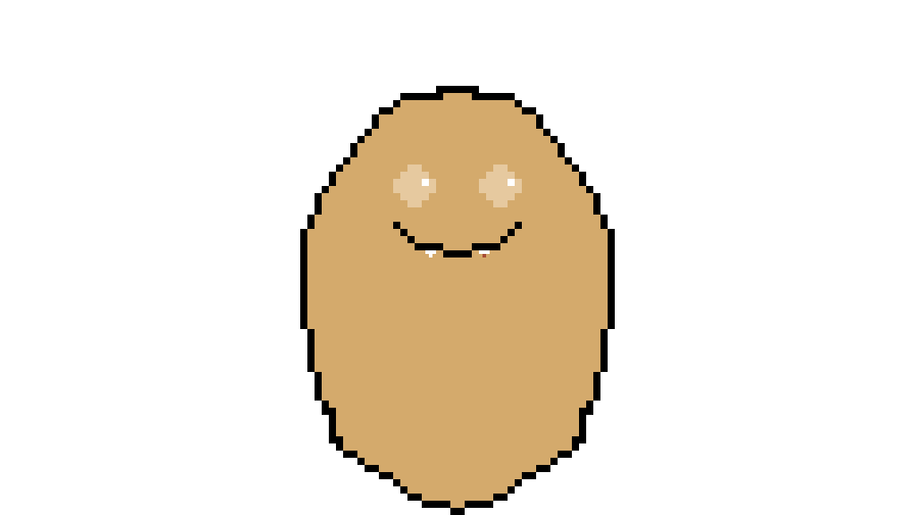 Pixilart - Vampire potato by RoseIsHere