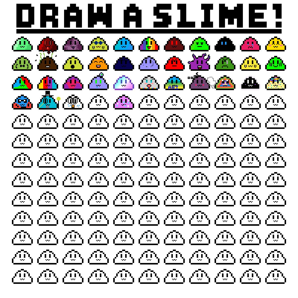 Pixilart - draw a slime by outpizzathehut