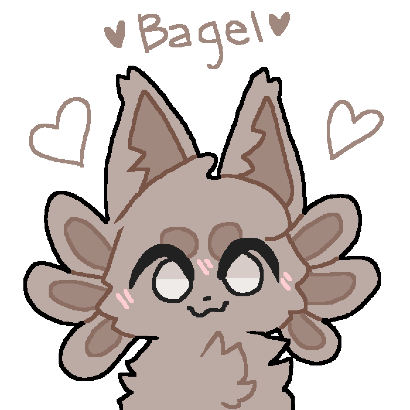 Pixilart - Bagel by Clvxed