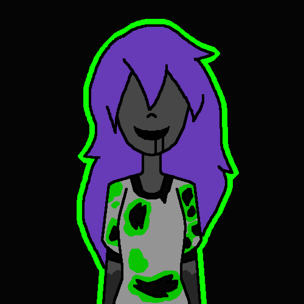 Pixilart - Toxic!Purple by purple100