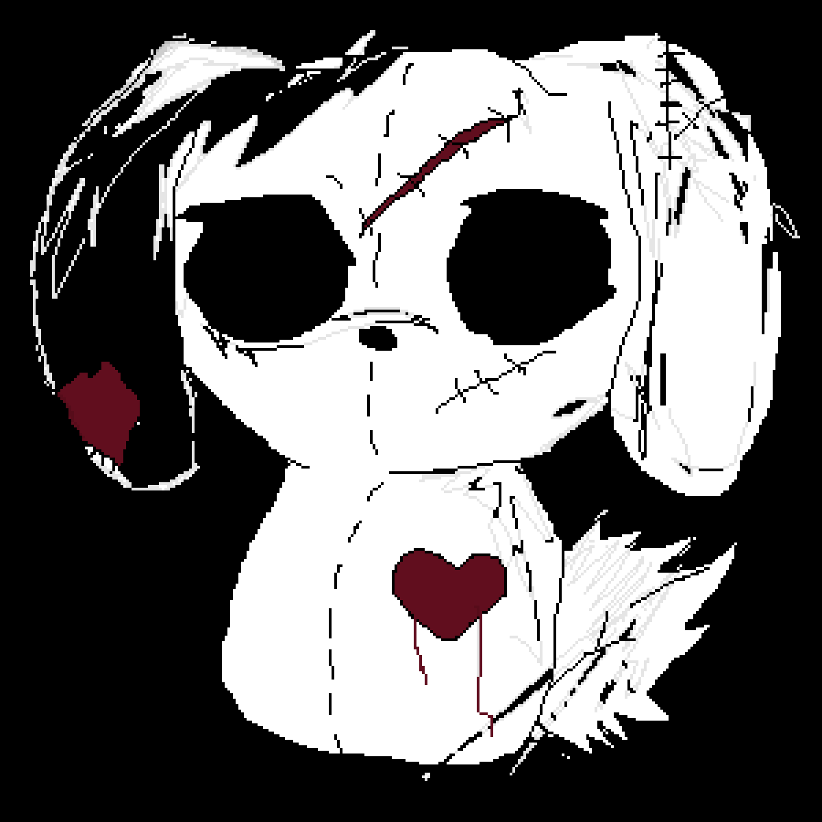 Pixilart - cute demon by wolf-hybrid