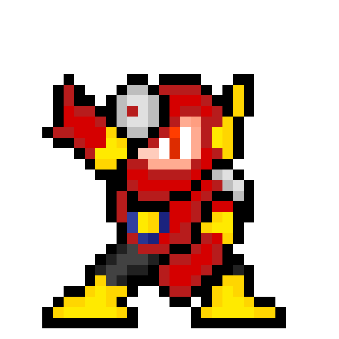 Pixilart - Metalman nes remastered by Benji64