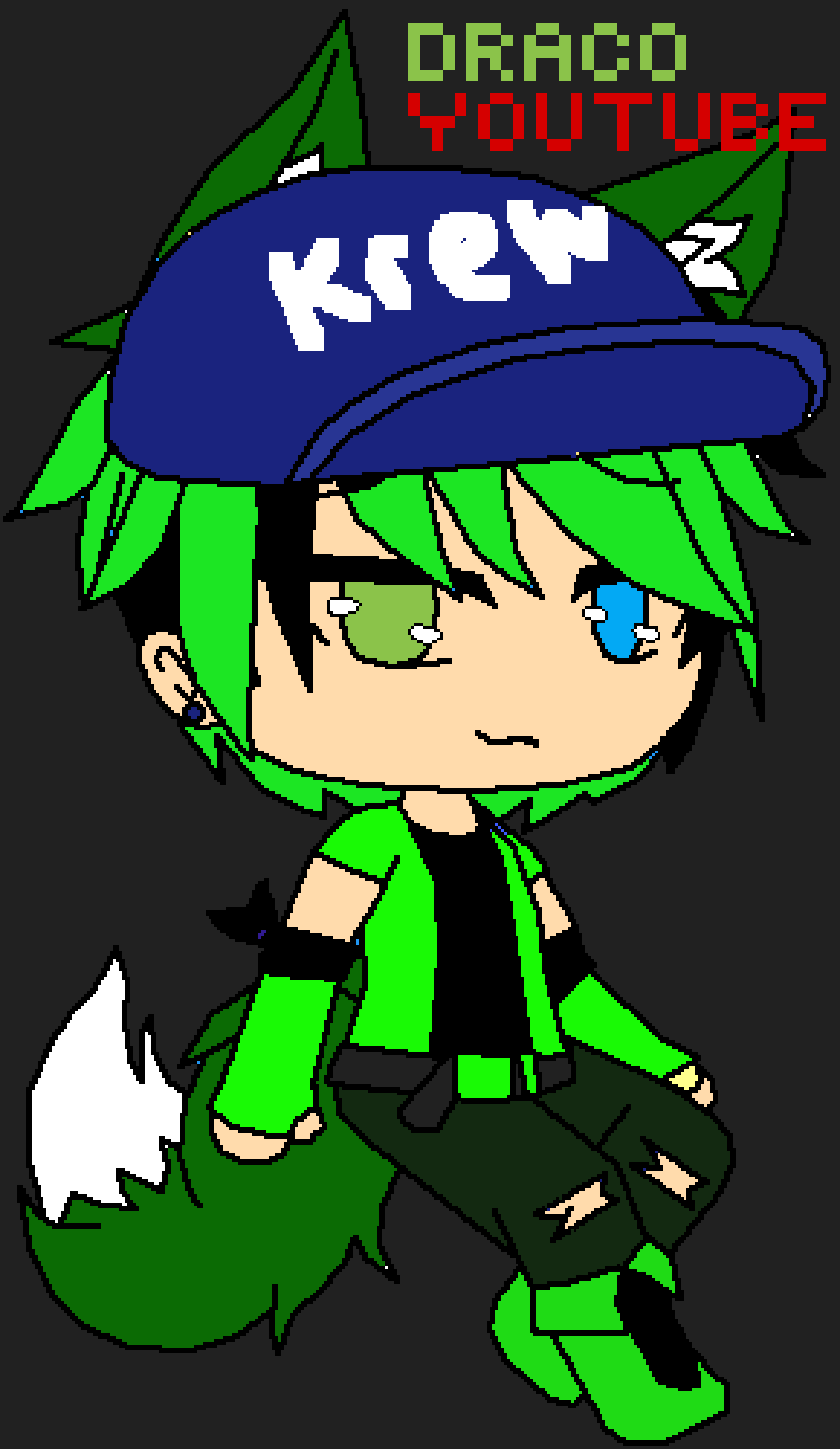 Editing Draco youtube - Free online pixel art drawing tool - Pixilart