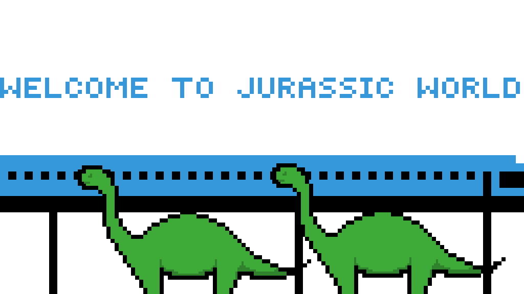 Editing jurassic world - Free online pixel art drawing tool - Pixilart