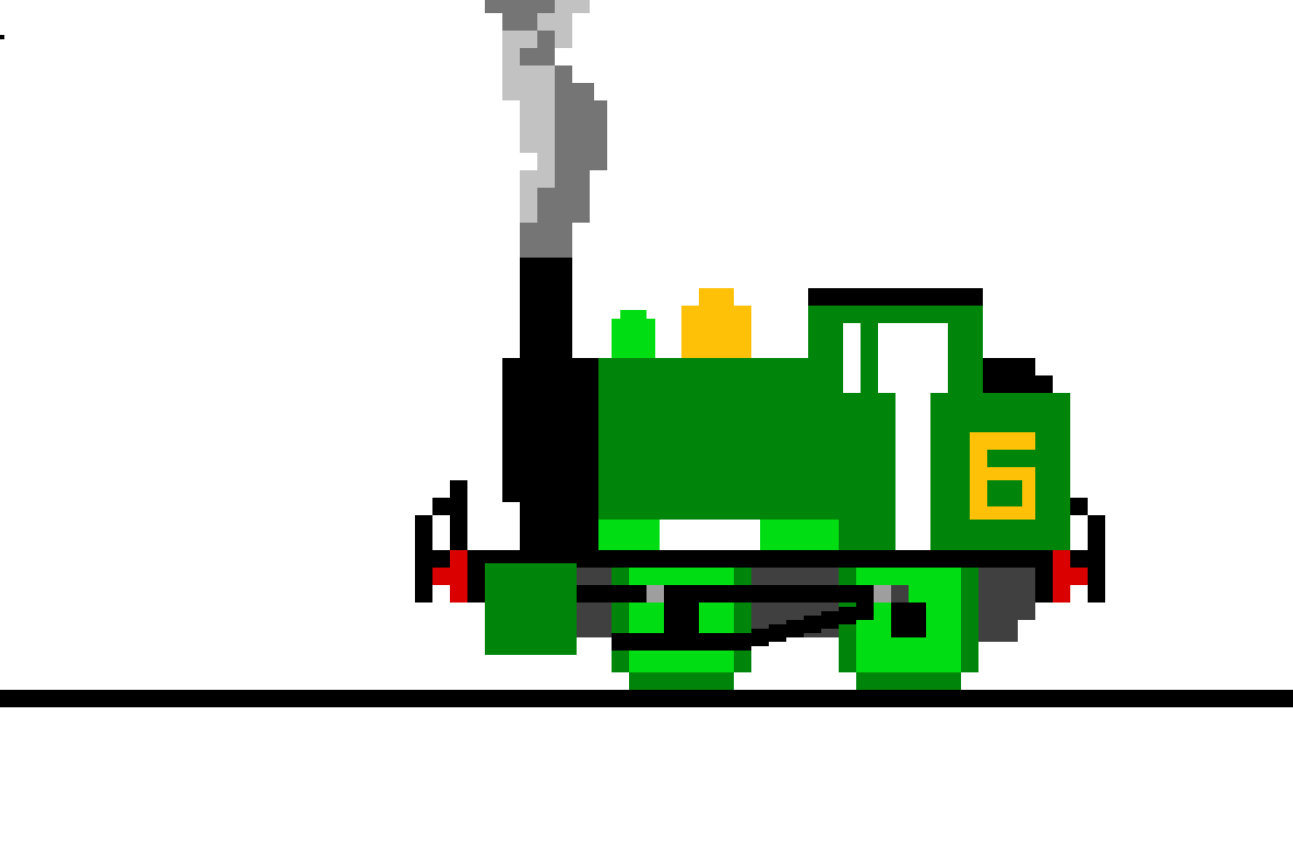 Pixilart - Percy The Saddle Tank Engine by AlexAwesome2