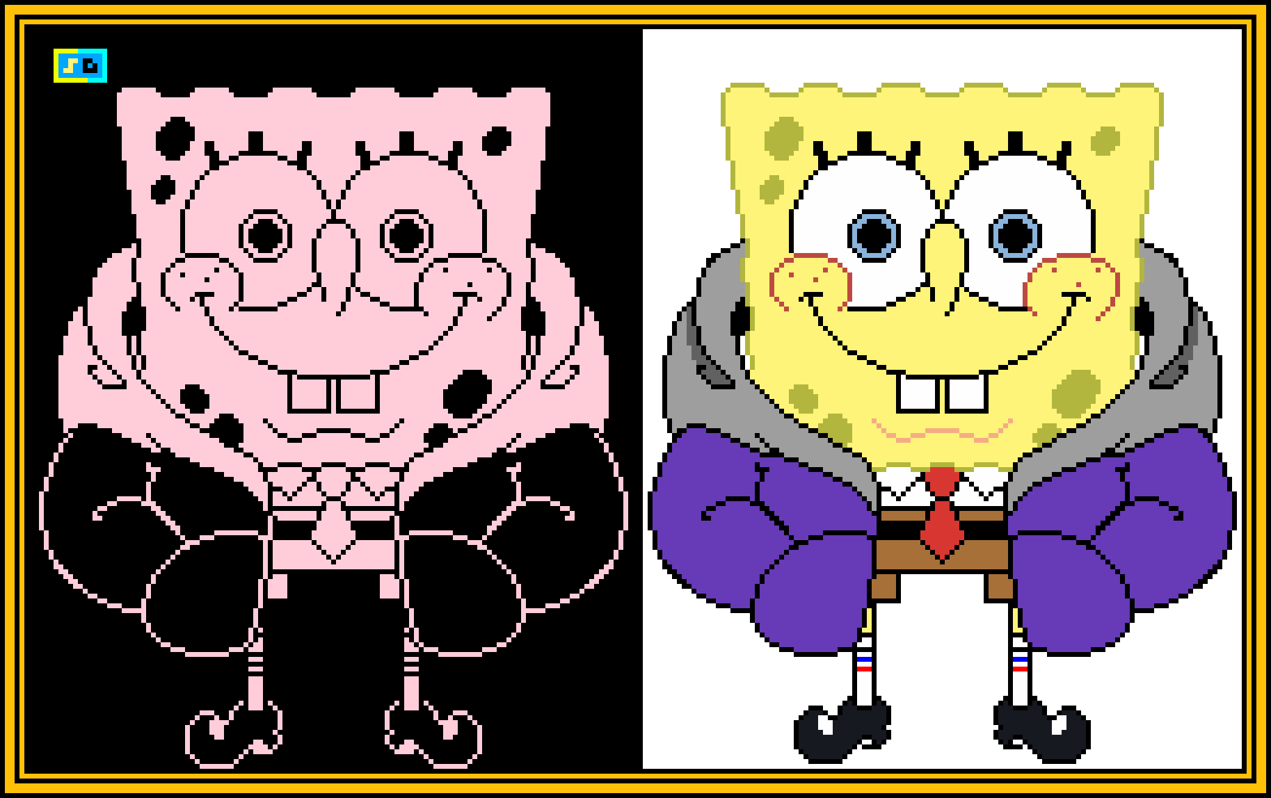 Pixilart - Classic!SpongeSwap V2 by SpongeDrew