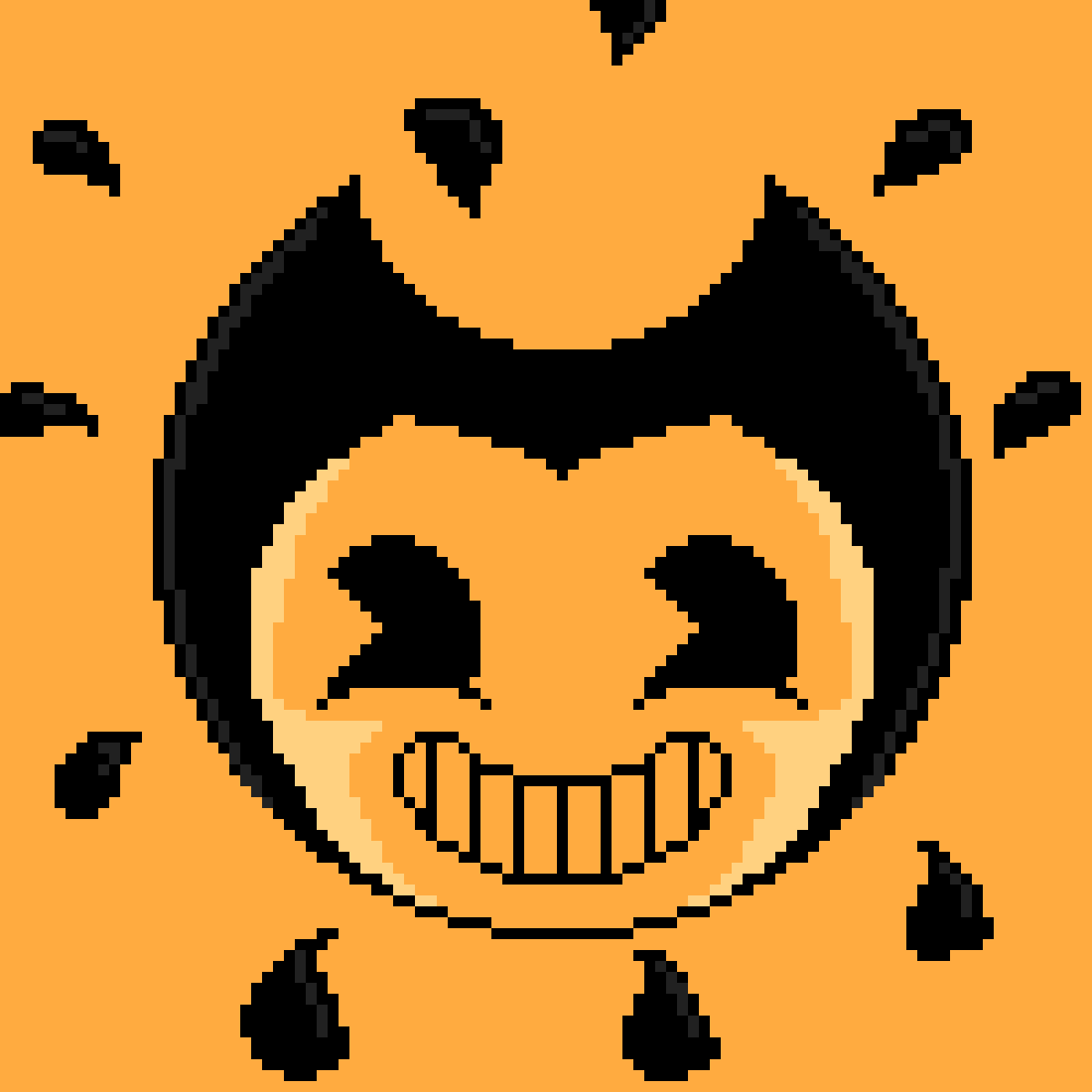 Pixilart - bendy (from bendy and the ink machine) by Captain-Salty