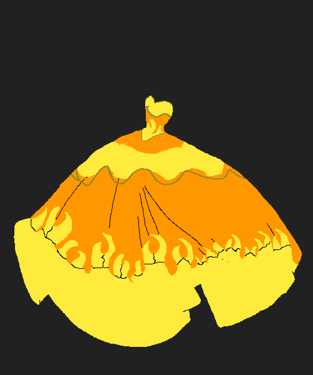 Pixilart - fire dress by erinclover