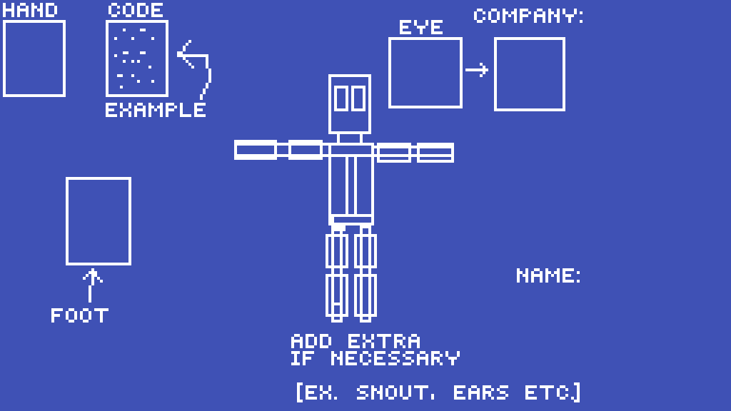 Pixilart - Make your own Animatronic blueprint by Red-Rabbit