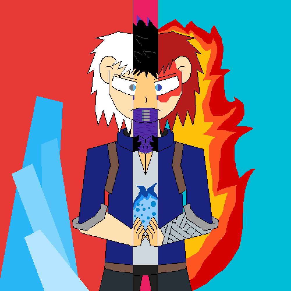 Pixilart - Todoroki and Dabi by Chain