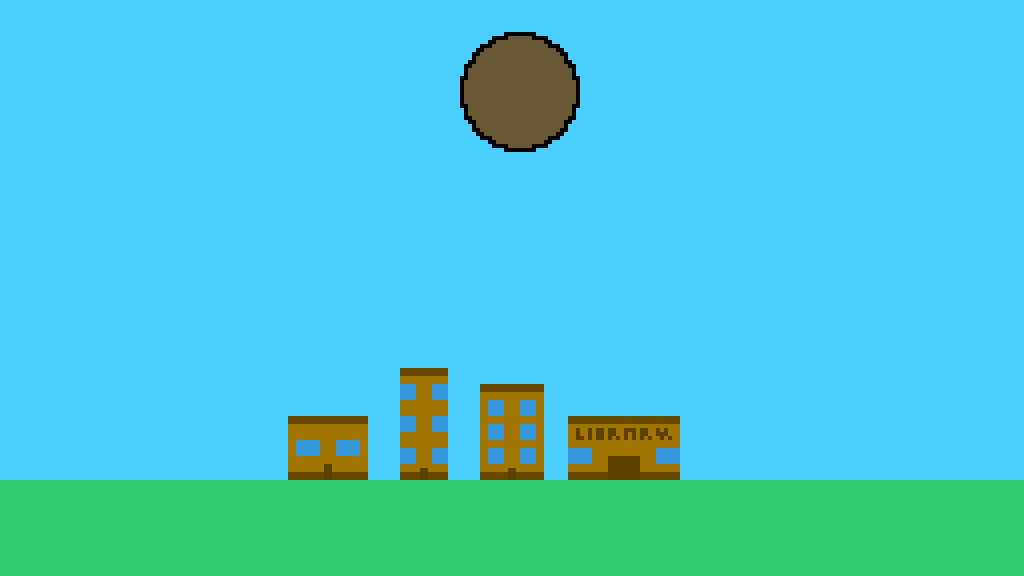 Pixilart - A really crappy meteorite explosion by DaxeeYT