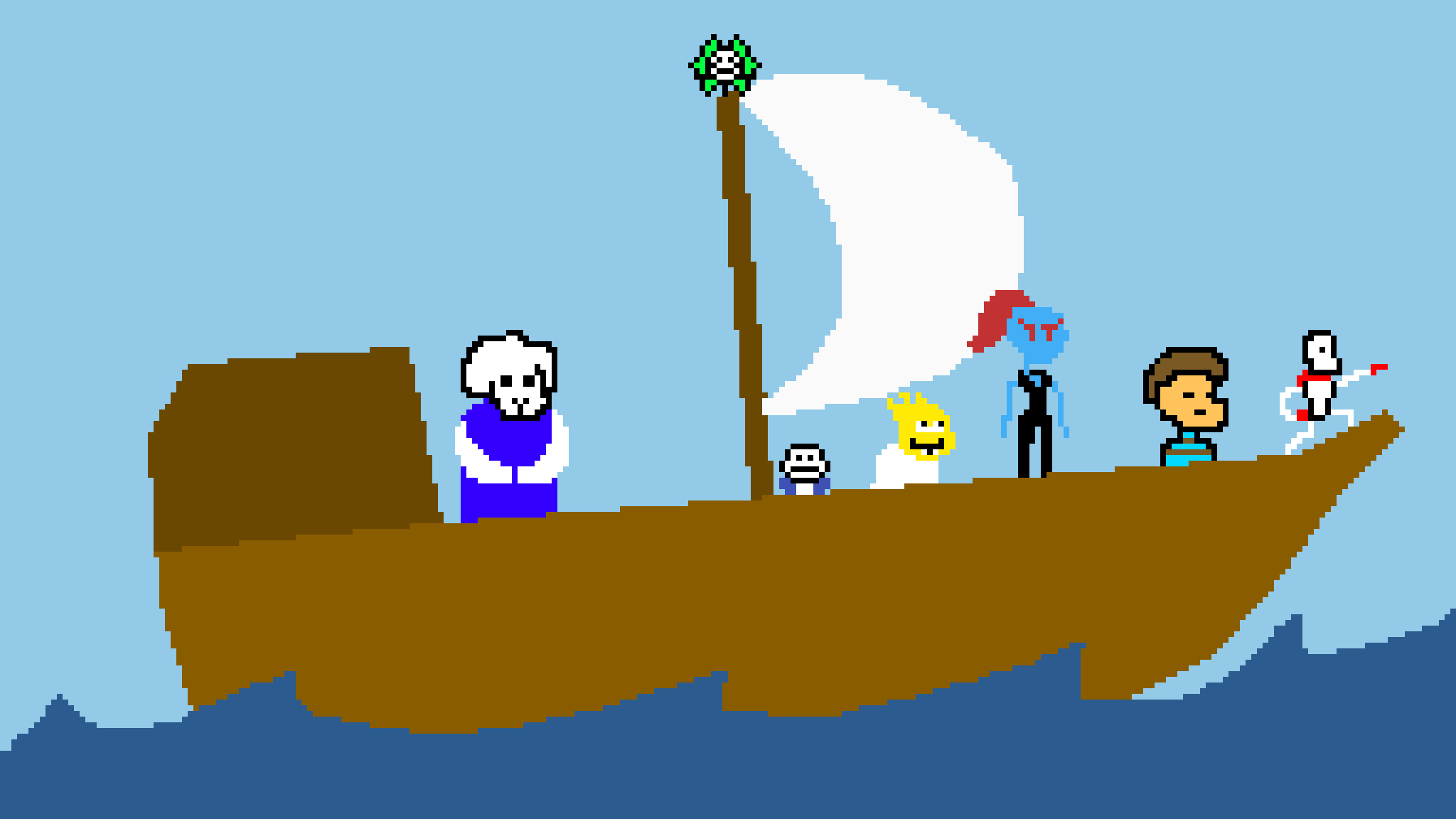 Pixilart - Undertale Ship by TheMessyRoomGuy