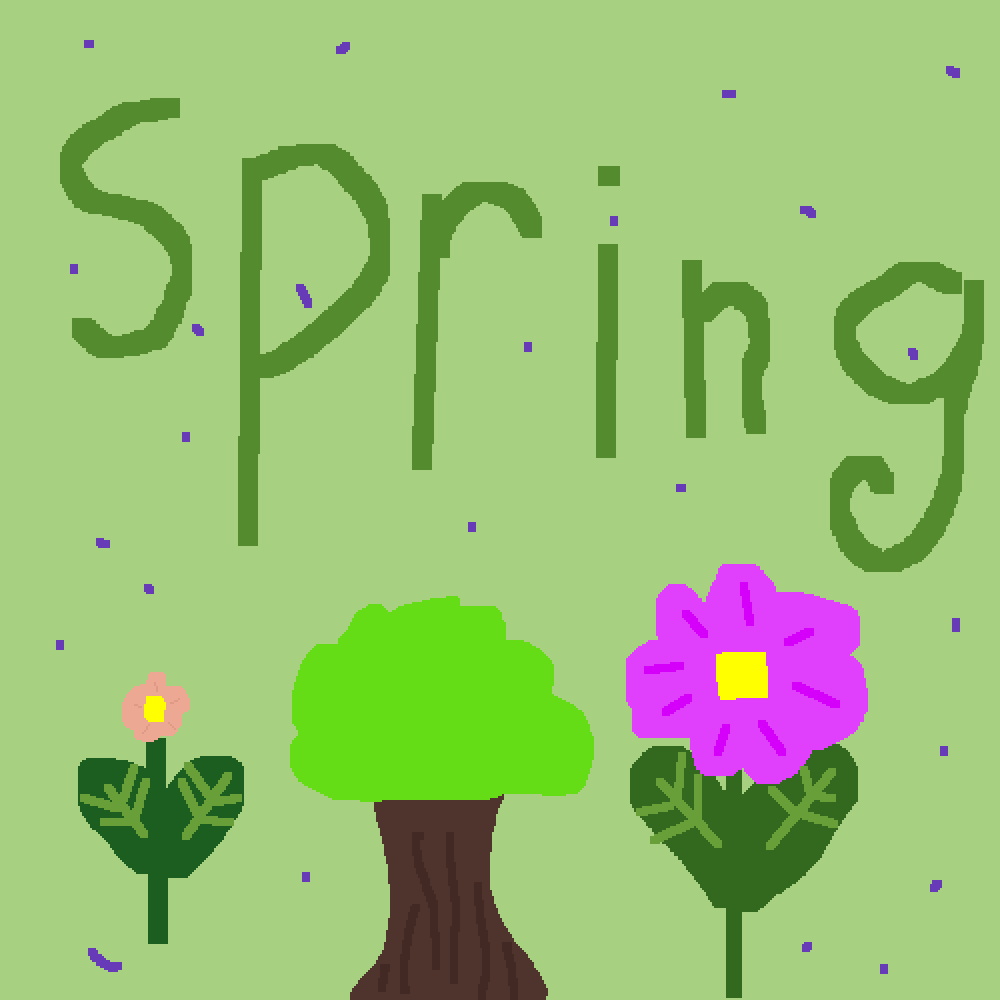 Pixilart - spring by Sopiefire