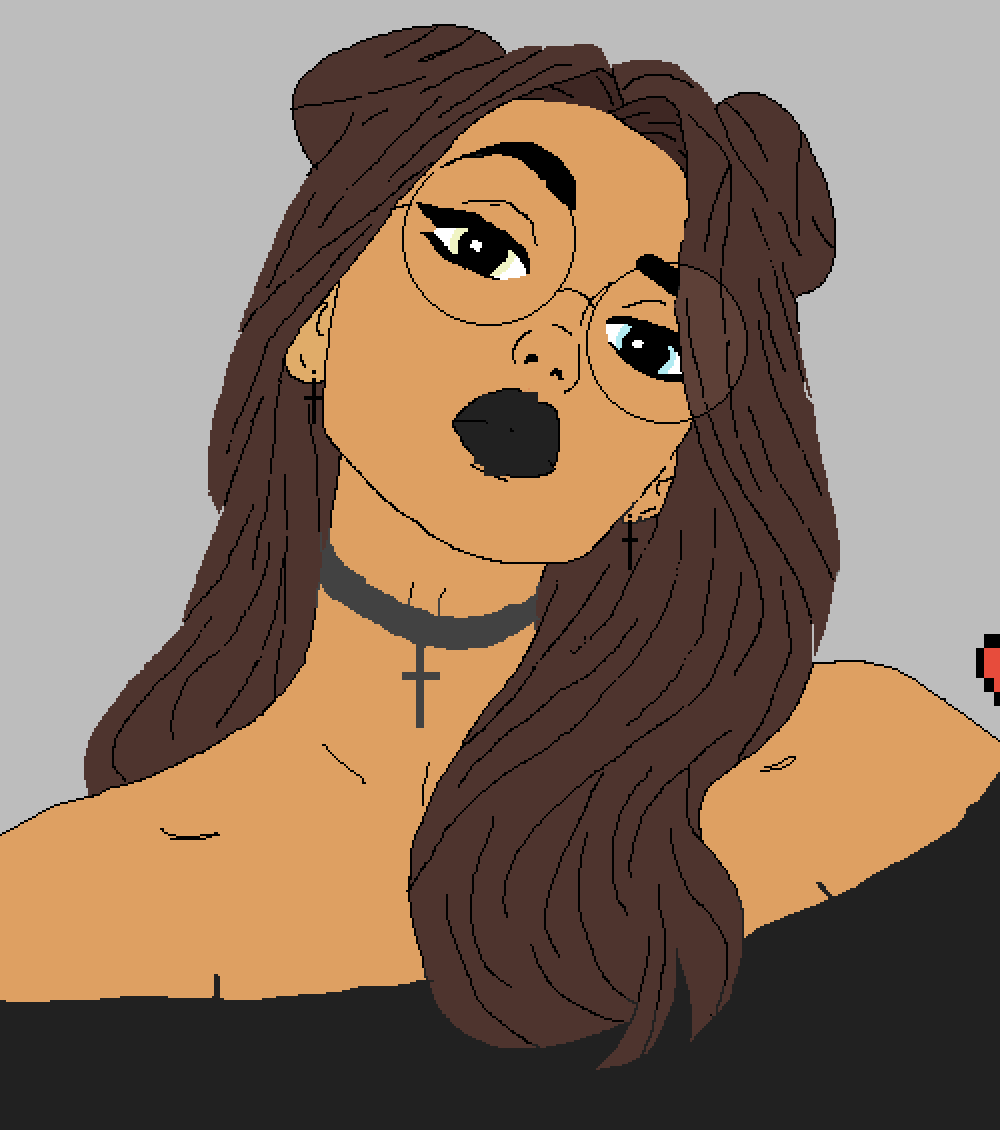 Editing goth - Free online pixel art drawing tool - Pixilart