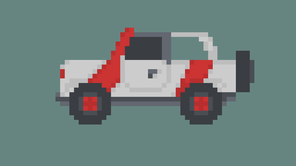 Editing Jurassic World Jeep - Free online pixel art drawing tool - Pixilart