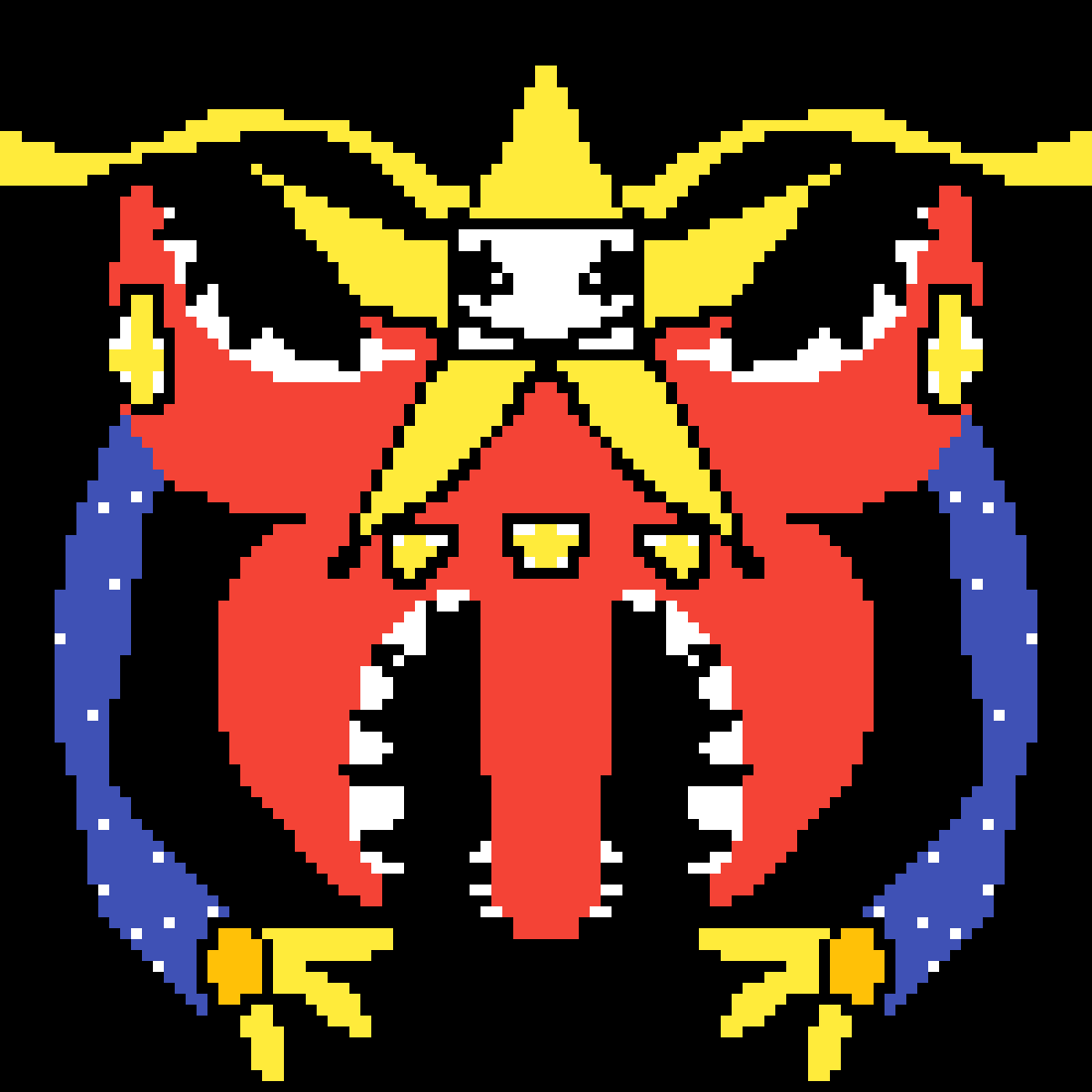 Editing Omega flowey OT - Free online pixel art drawing tool - Pixilart