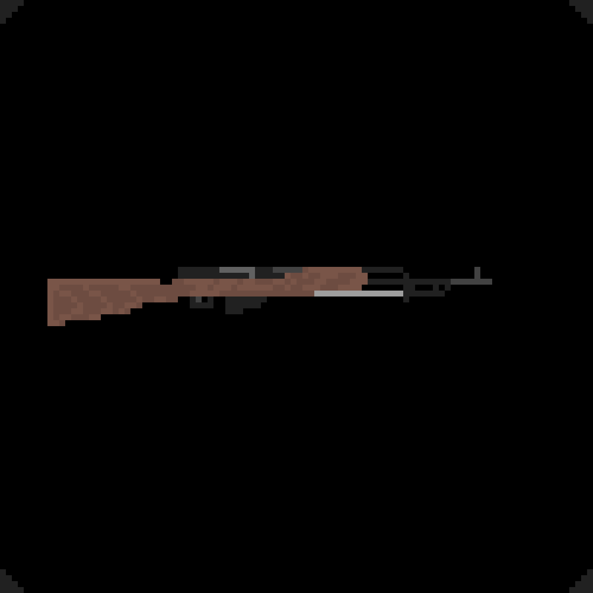 Pixilart - SKS Rifle by A-fan