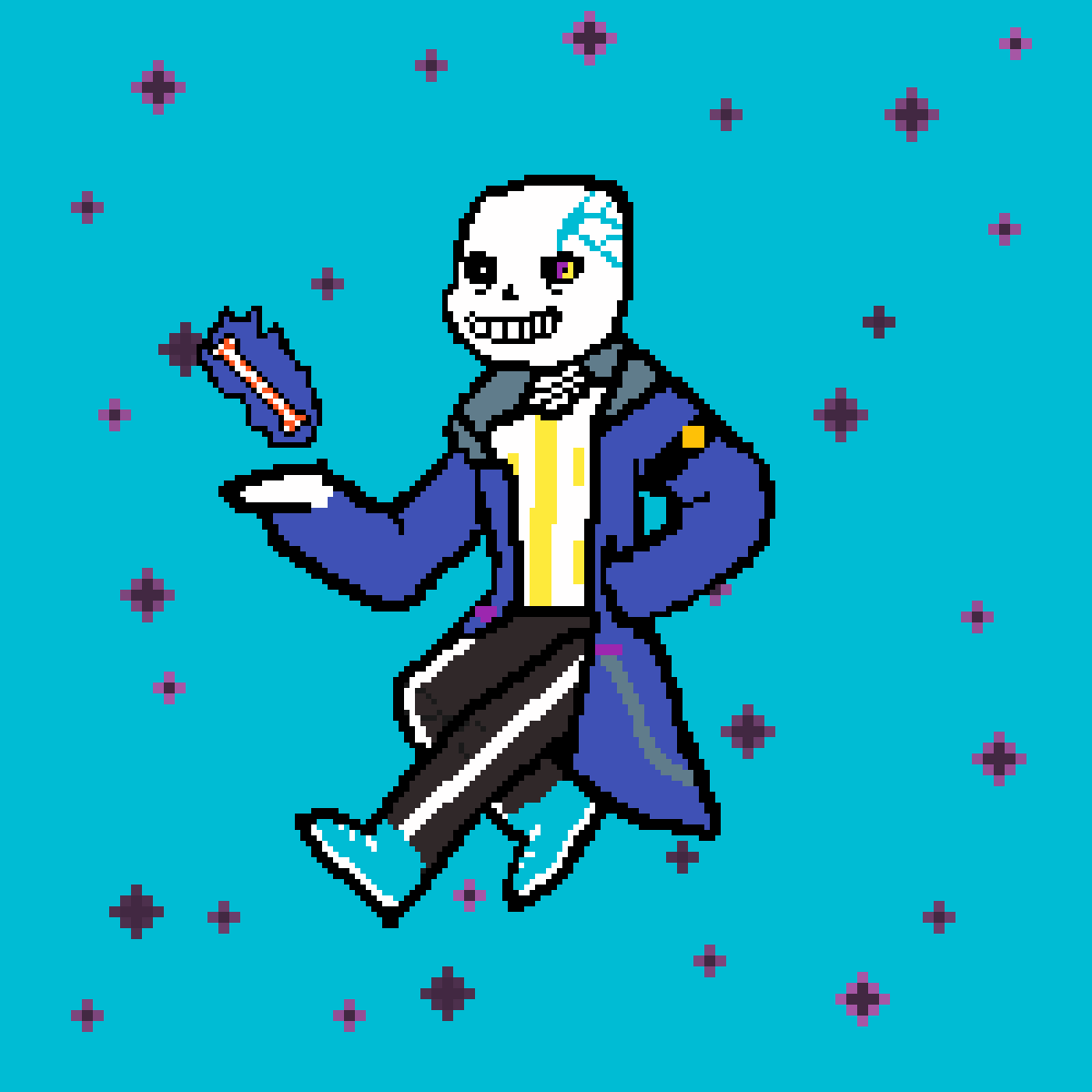 Editing my sans aka successful timeline sans - Free online pixel art ...