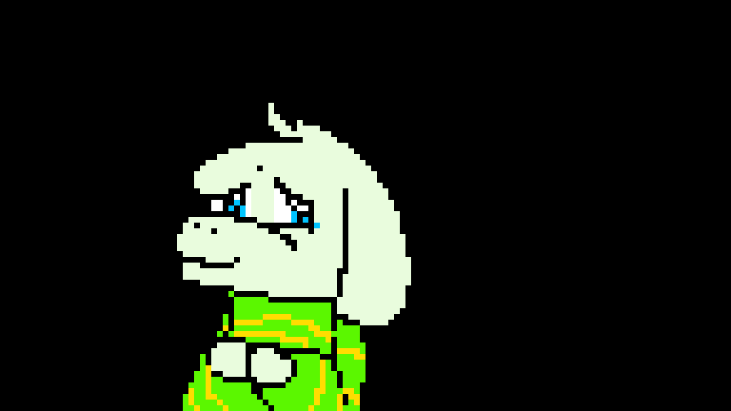 Pixilart - Asriel by DaBrawler00