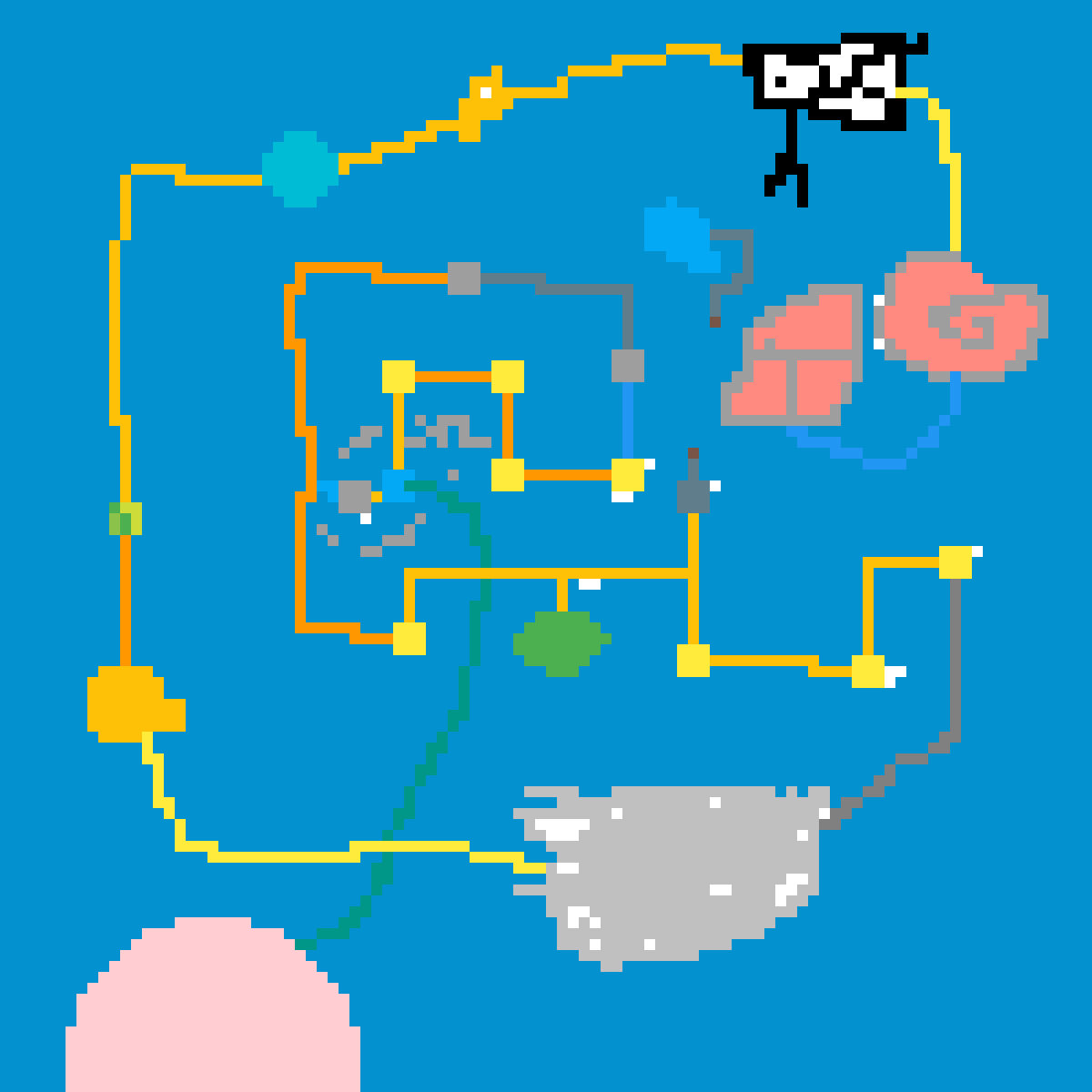 Editing my gen 8 pokemon 8 bit map - Free online pixel art drawing tool ...