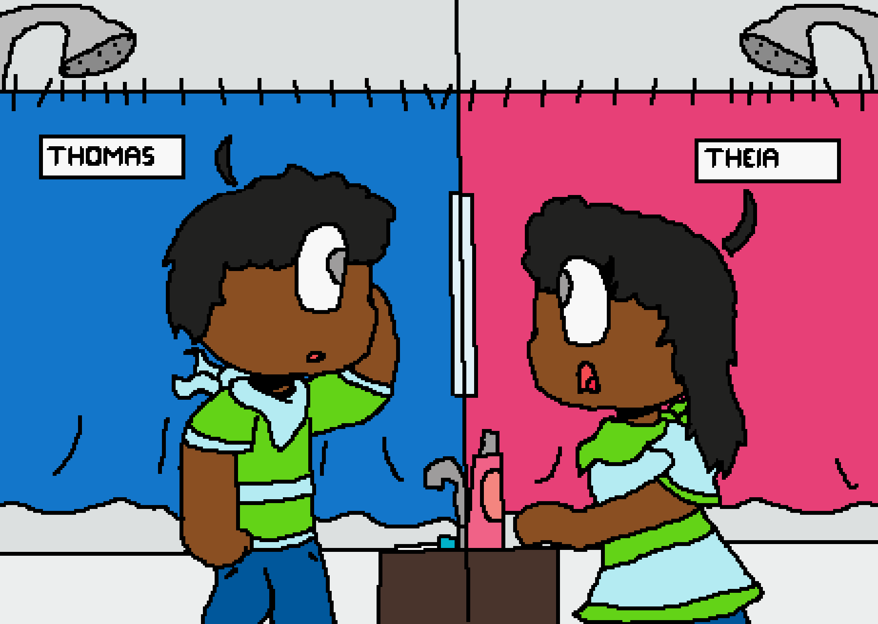 Pixilart - FTM Gender Swap GIF by Black-Clouds