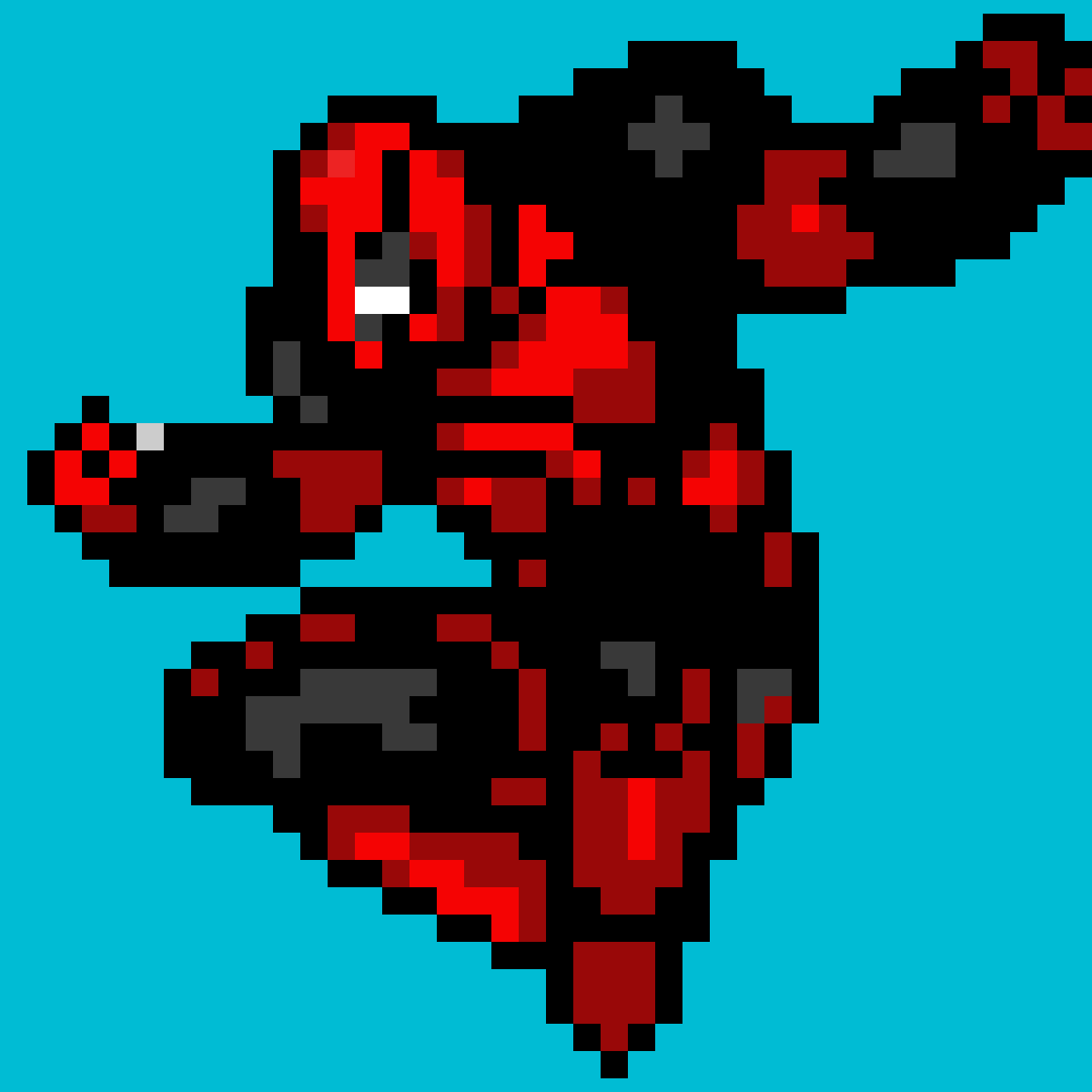 Pixilart - deadpool by flaming-kid