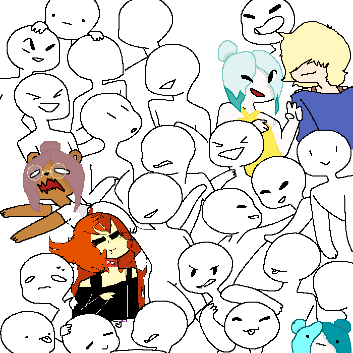 Pixilart - reeee by EvedeeGames