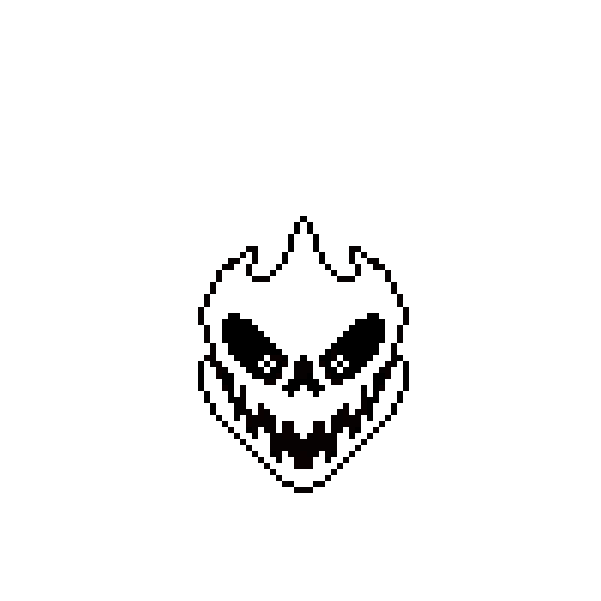 Pixilart - Gaster Blaster v7 by Member-Sans
