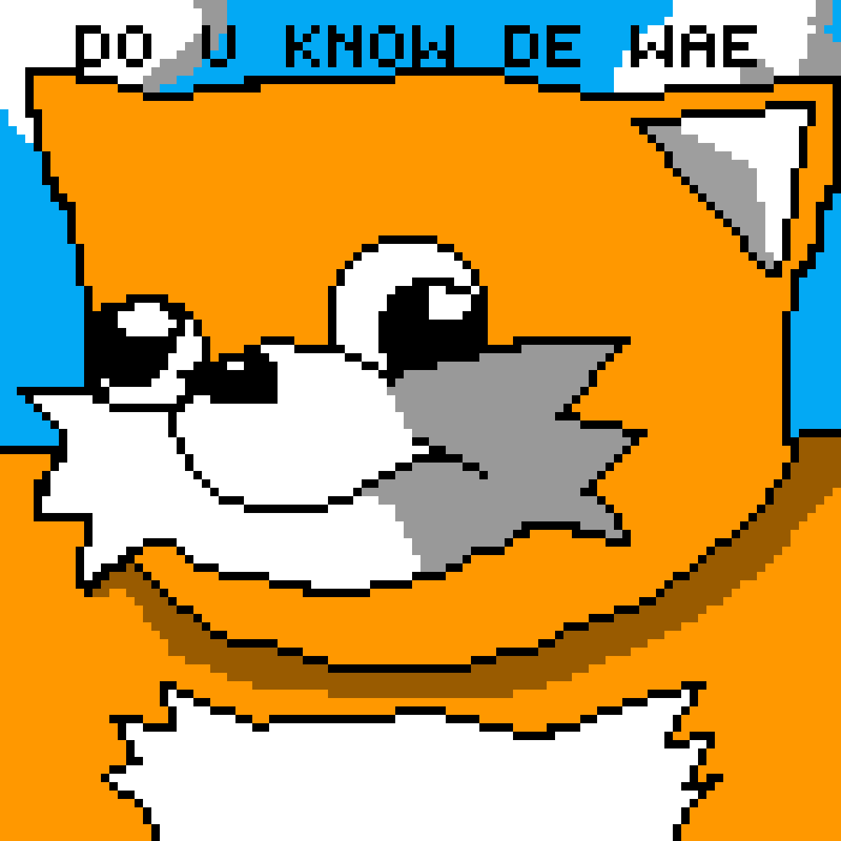 Pixilart - Ugandan Tails by MylesMZ