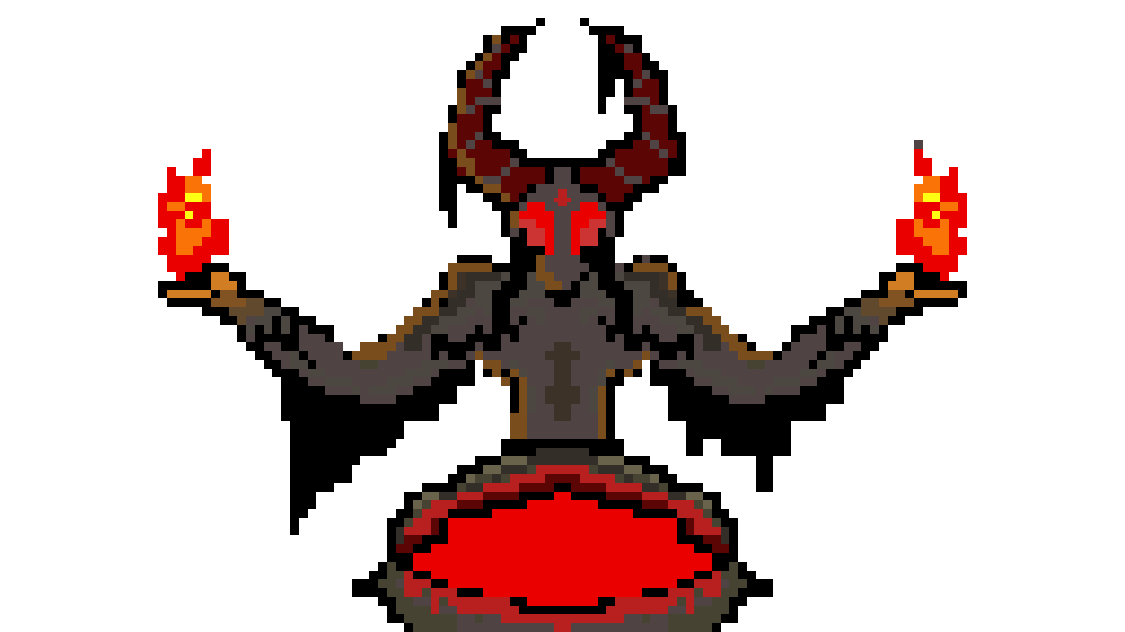 Editing satan - Free online pixel art drawing tool - Pixilart