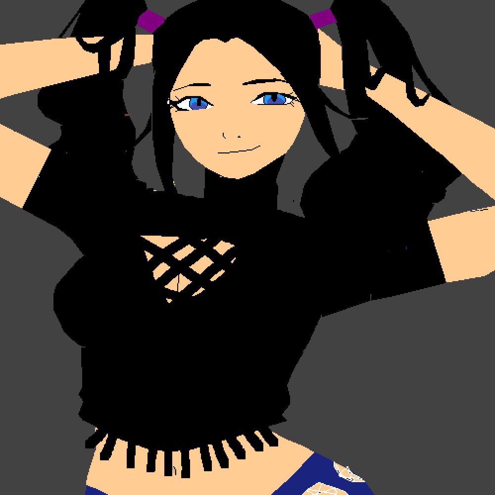 Editing girl - Free online pixel art drawing tool - Pixilart