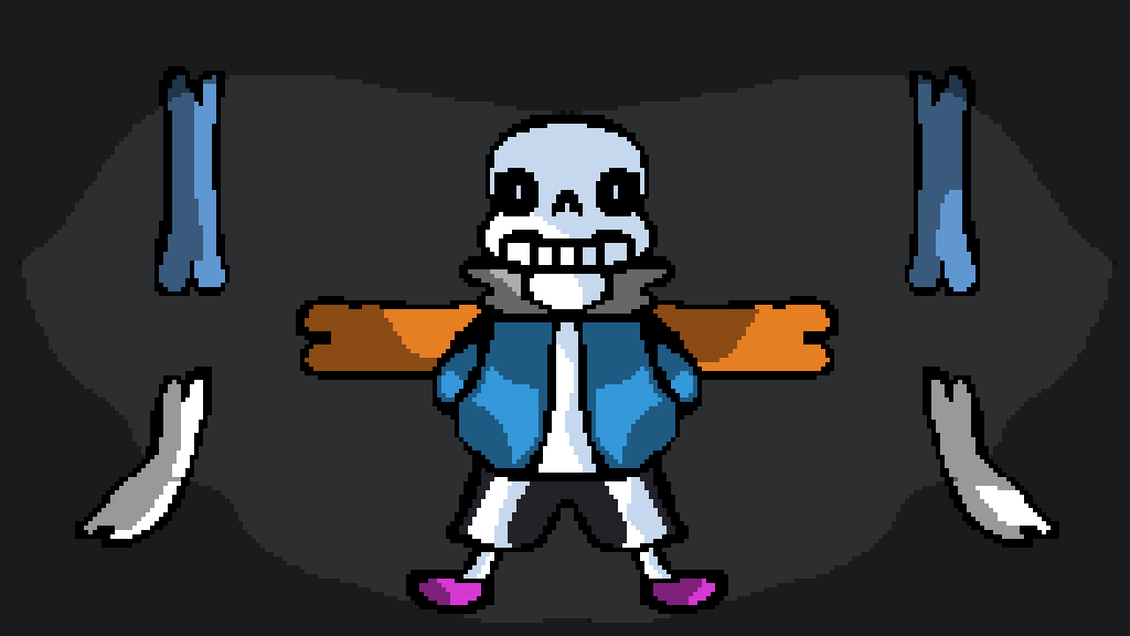 Pixilart - Sans. by Vestik