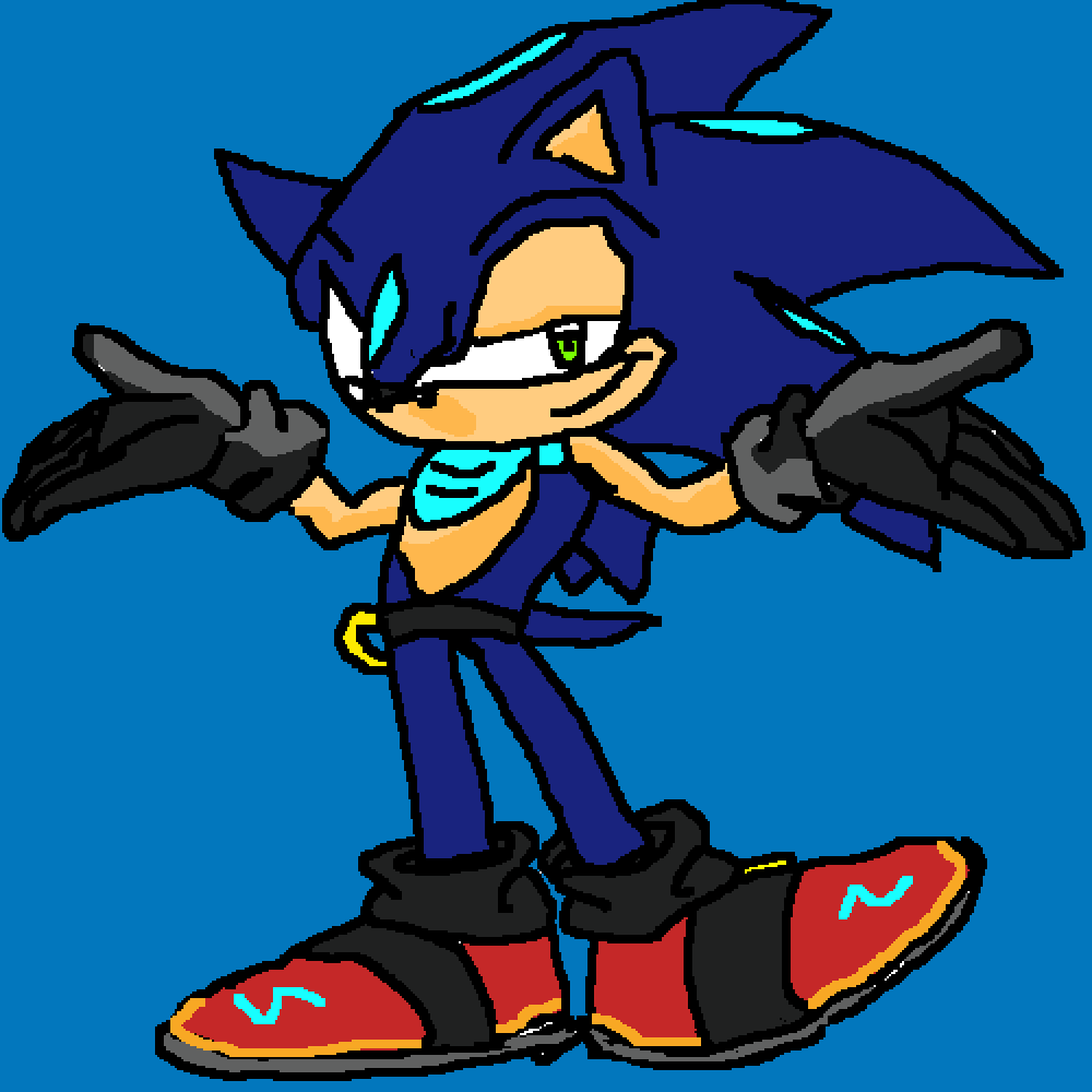 Pixilart - SONIC UNDERTALE DESIGN by The-91-hero