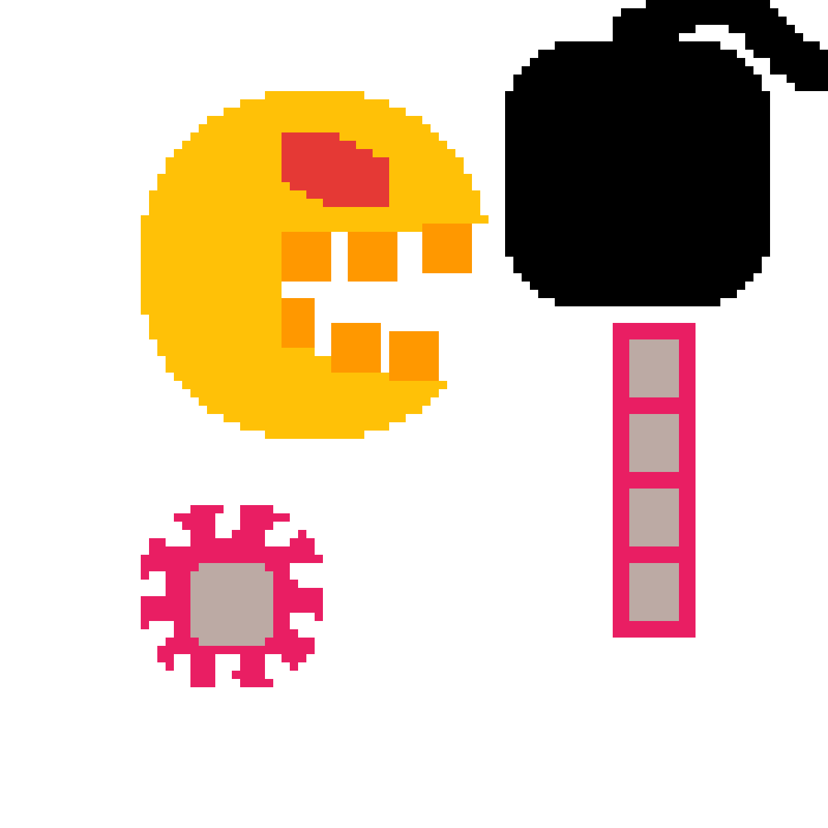 Editing baddies - Free online pixel art drawing tool - Pixilart